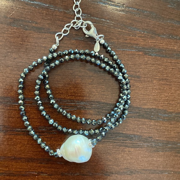 Jewelry | 925 Utc India Sterling Silver And Baroque Pearl | Poshmark